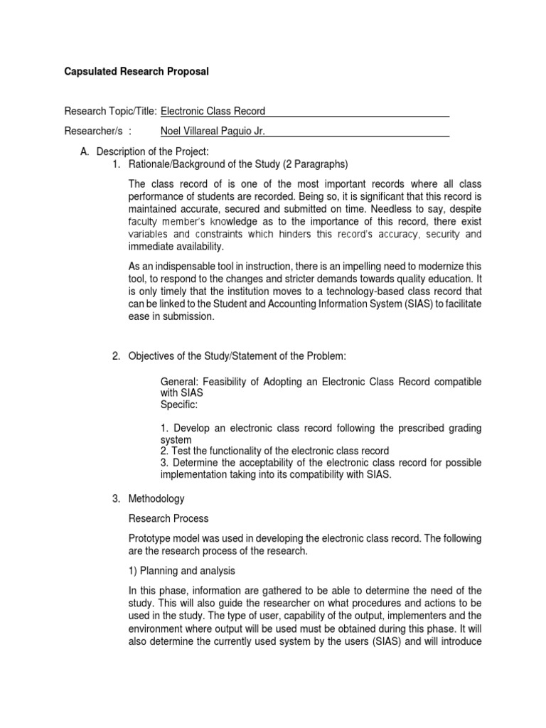 Research Capsule | PDF | Usability | System