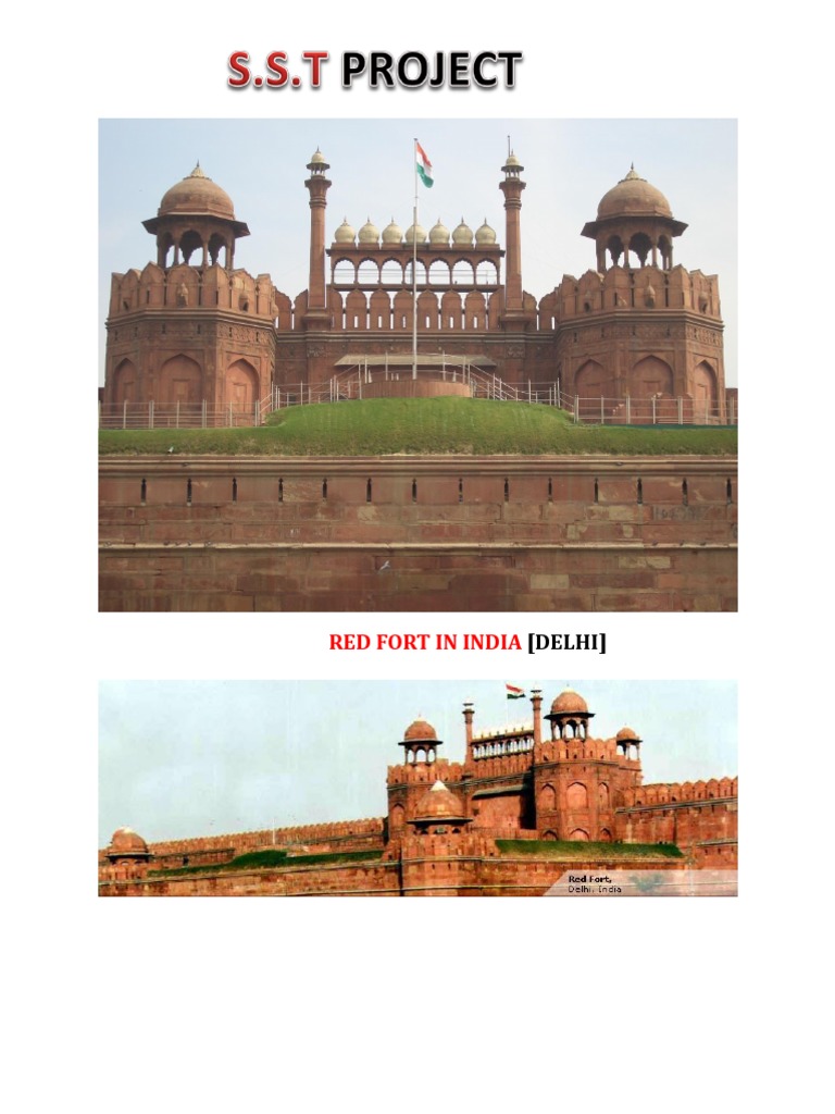 Red Fort in India: (Delhi) | PDF | Mughal Empire