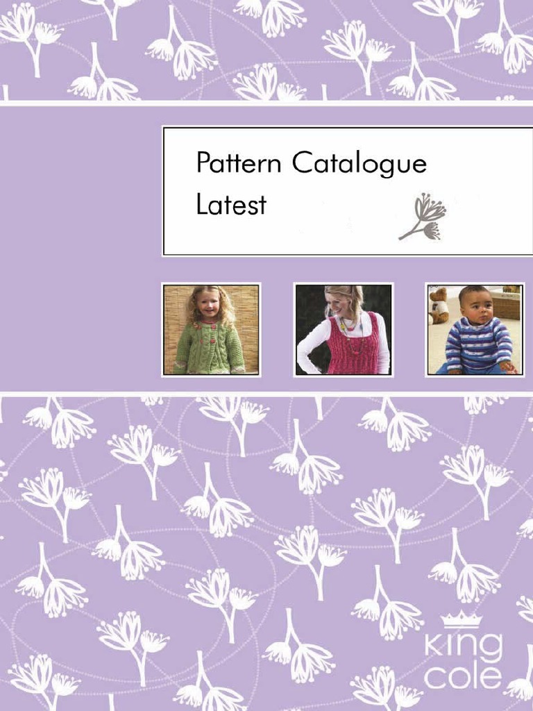 King Cole Knitting Patterns PDF | Download Free PDF | Needlework ...