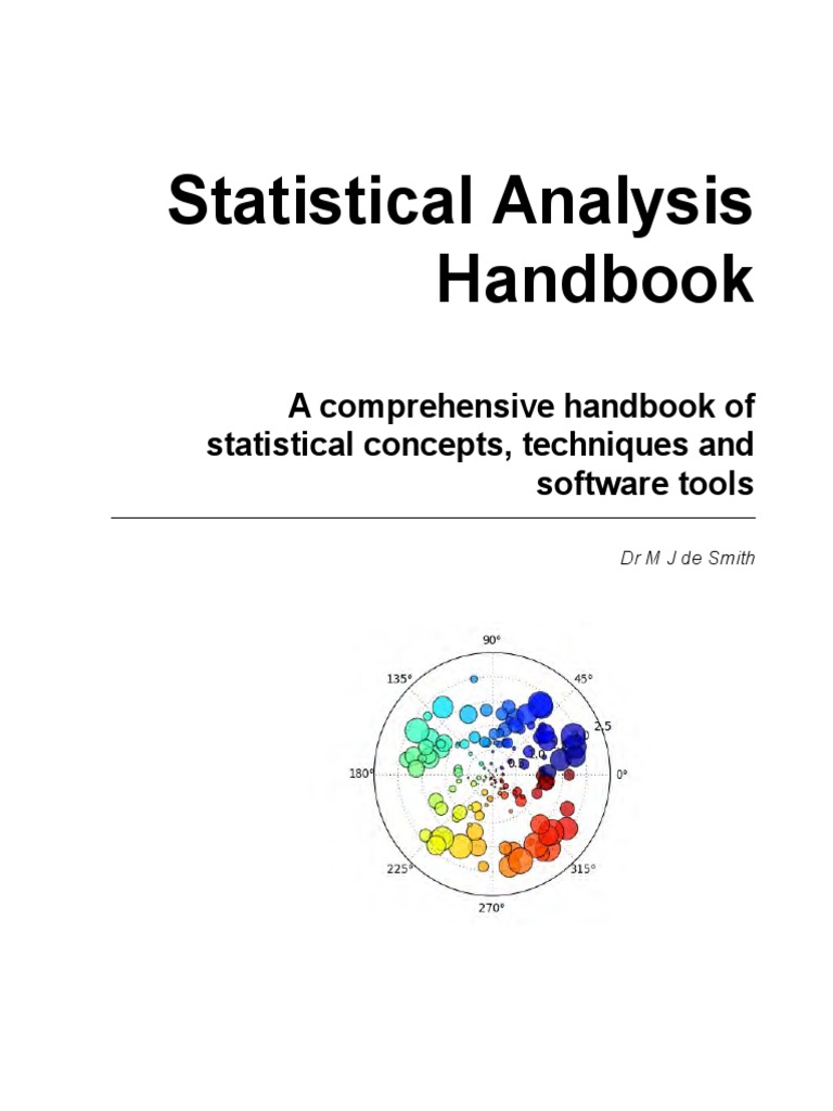 Statistical Analysis HAndbook PDF | PDF | Probability Distribution ...