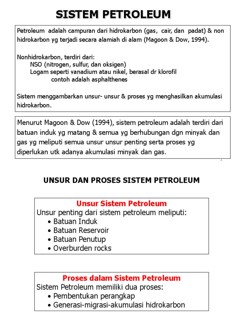 Petroleum System | PDF