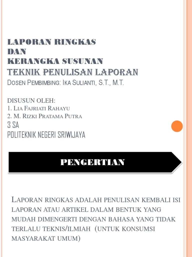 Contoh Laporan Ringkas Proyek RKB | PDF | Bisnis | Seni