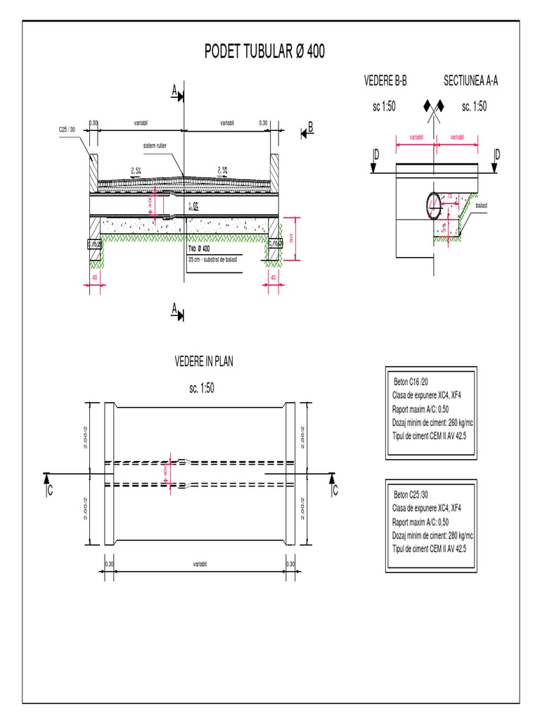 Podet Tubular D400 | PDF