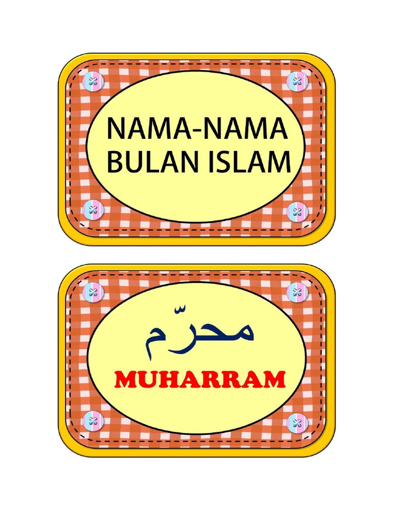 Bulan Islam | PDF