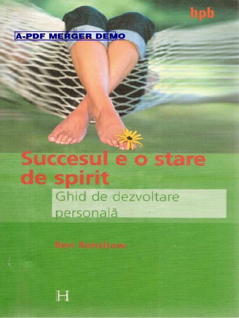 Ben Renshaw - Succesul e o Stare de Spirit