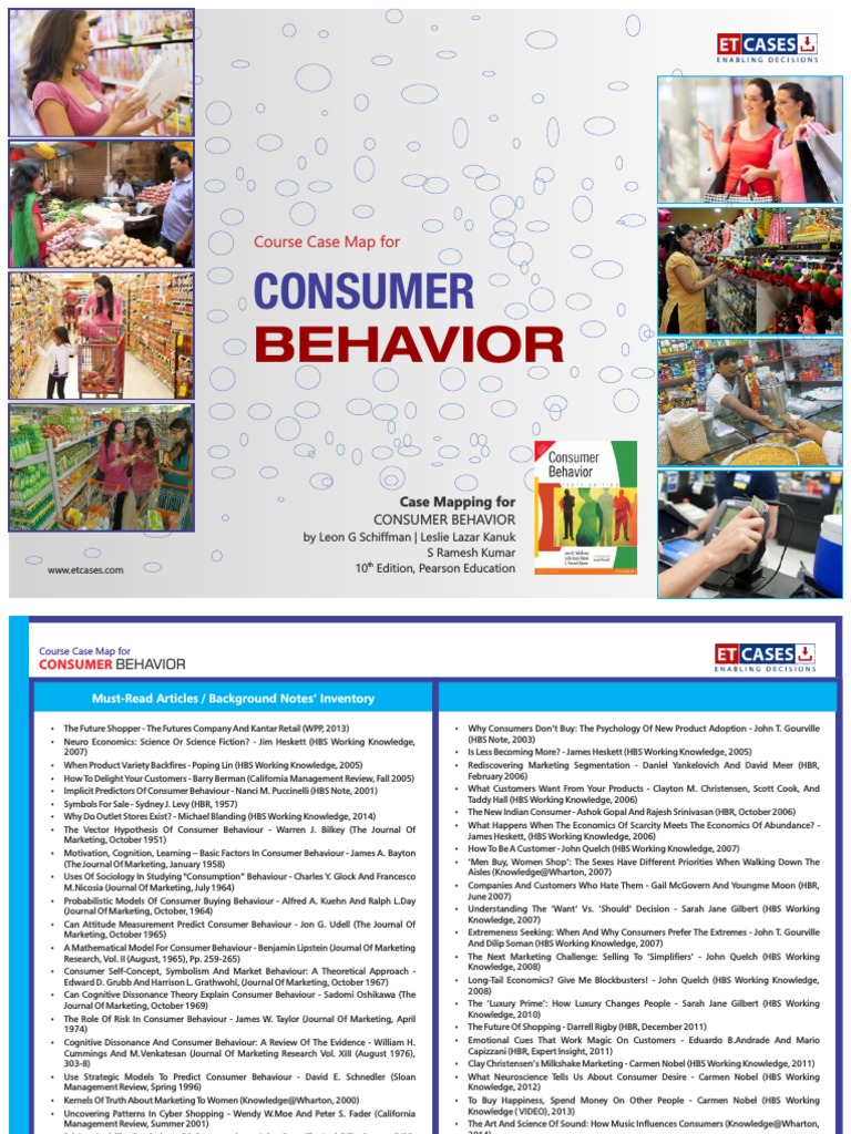 Consumer Behavior Course Case Map | PDF | Market Segmentation ...