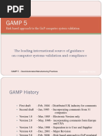 Gamp5 Categories & Validation Deliverables | PDF