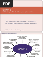 GAMP 5 For GXP Compliant Computerized Systems | PDF | Risk Management | Verification And Validation