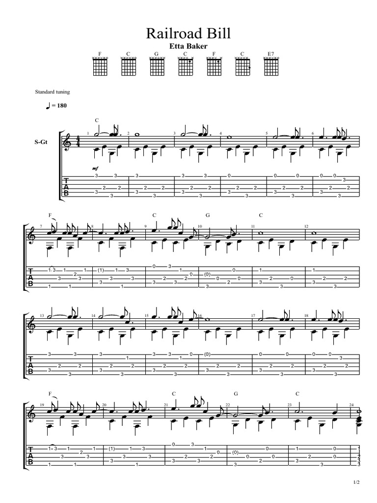 Railroad Bill: Etta Baker | PDF