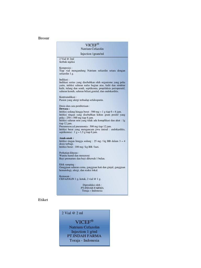 Kemasan Vial | PDF