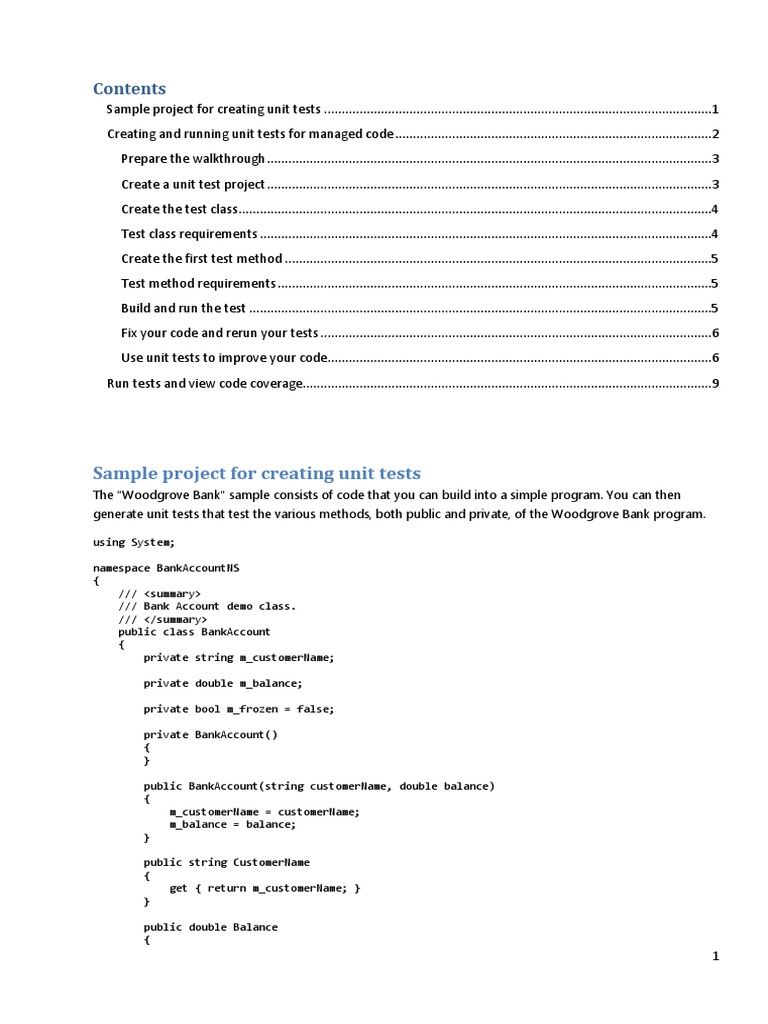 Lesson 4 - Case Study (Bank Account) | PDF | Parameter (Computer ...