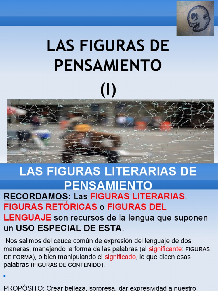 Figuras de Pensamiento en Literatura | PDF | Semántica | Lingüística