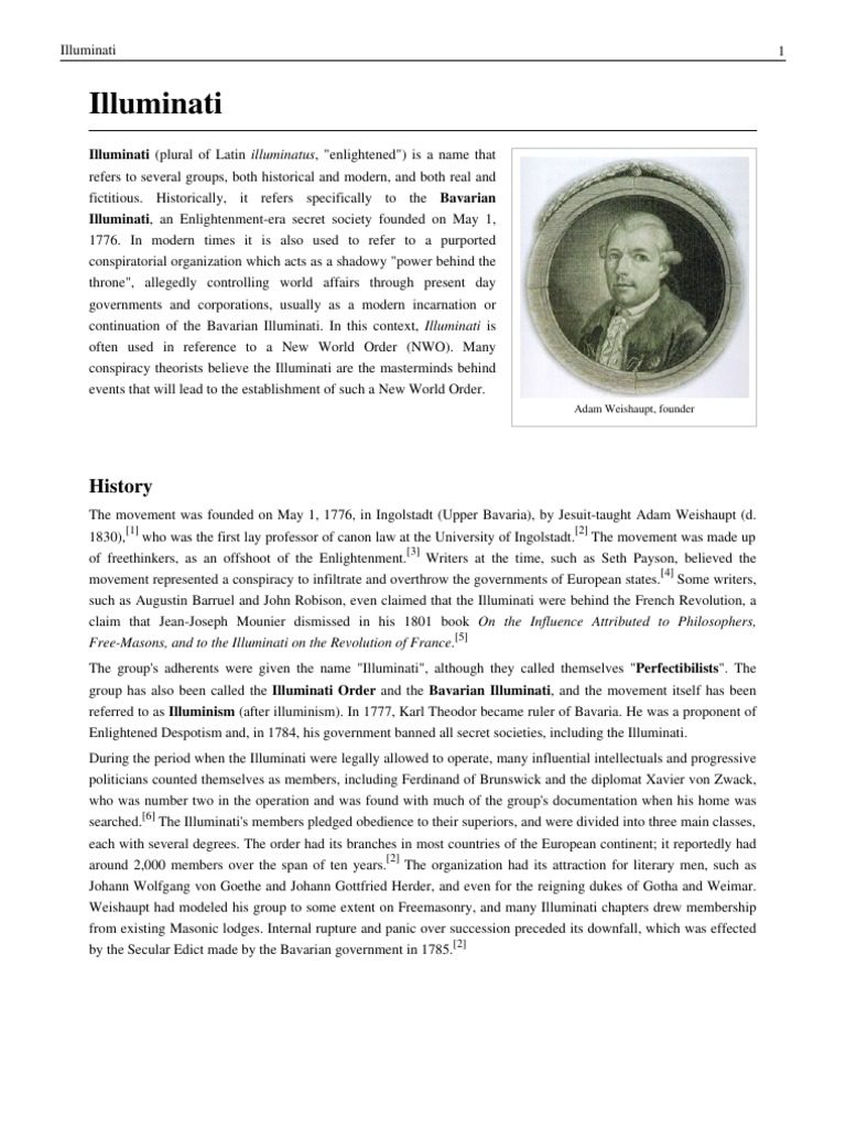 Illuminati | PDF | Illuminati | Conspiracy