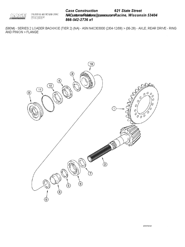 Axle, Rear Drive - Ring and Pinion | PDF | Axle | Transportation ...