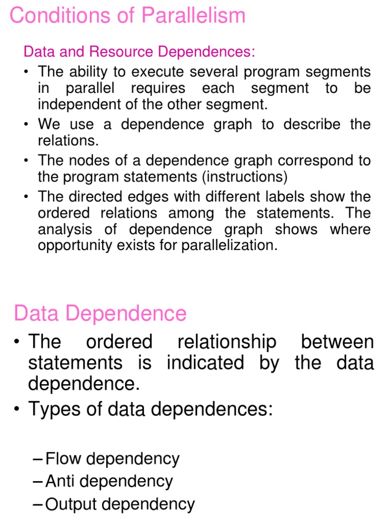 Dependency Graph and Bernstein Conditions | PDF | Parallel Computing | Subroutine