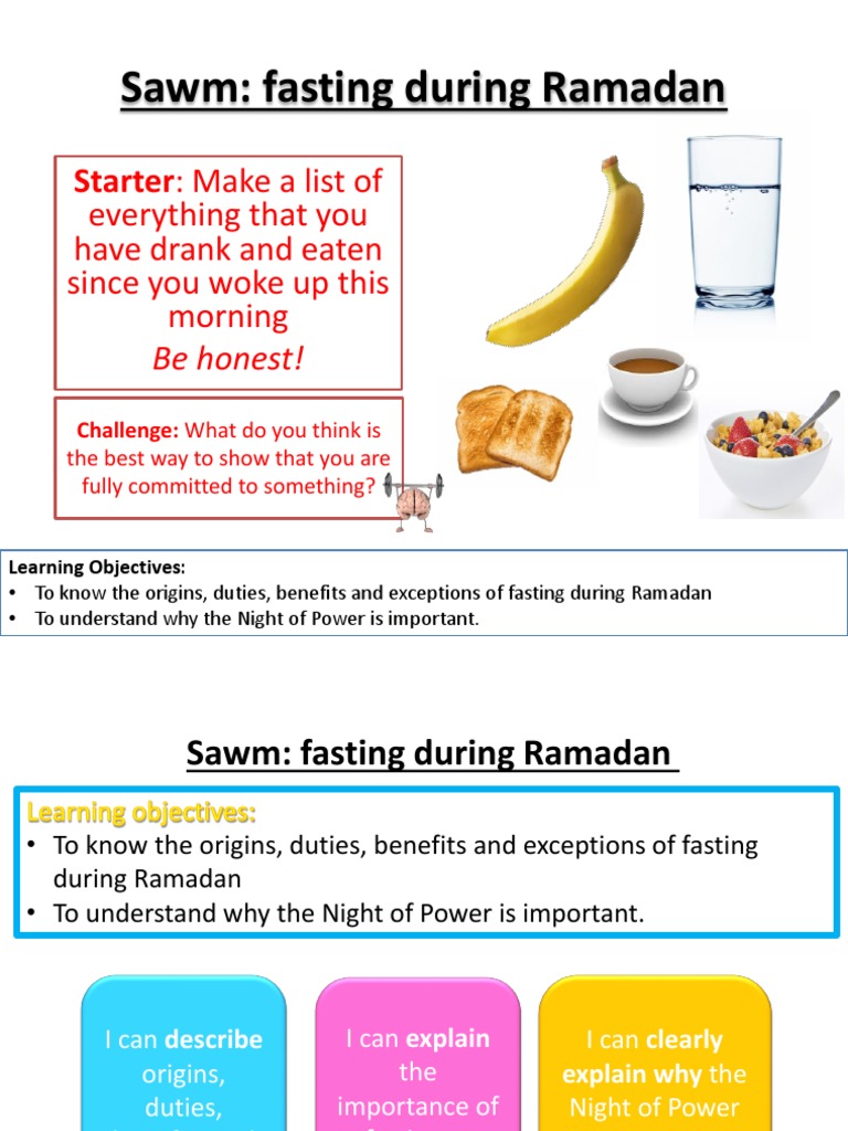 Sawm Fasting