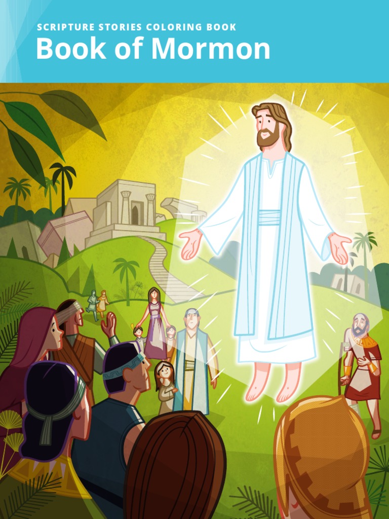 Book of Mormon: Scripture Stories Coloring Book | PDF | Works | Latter ...
