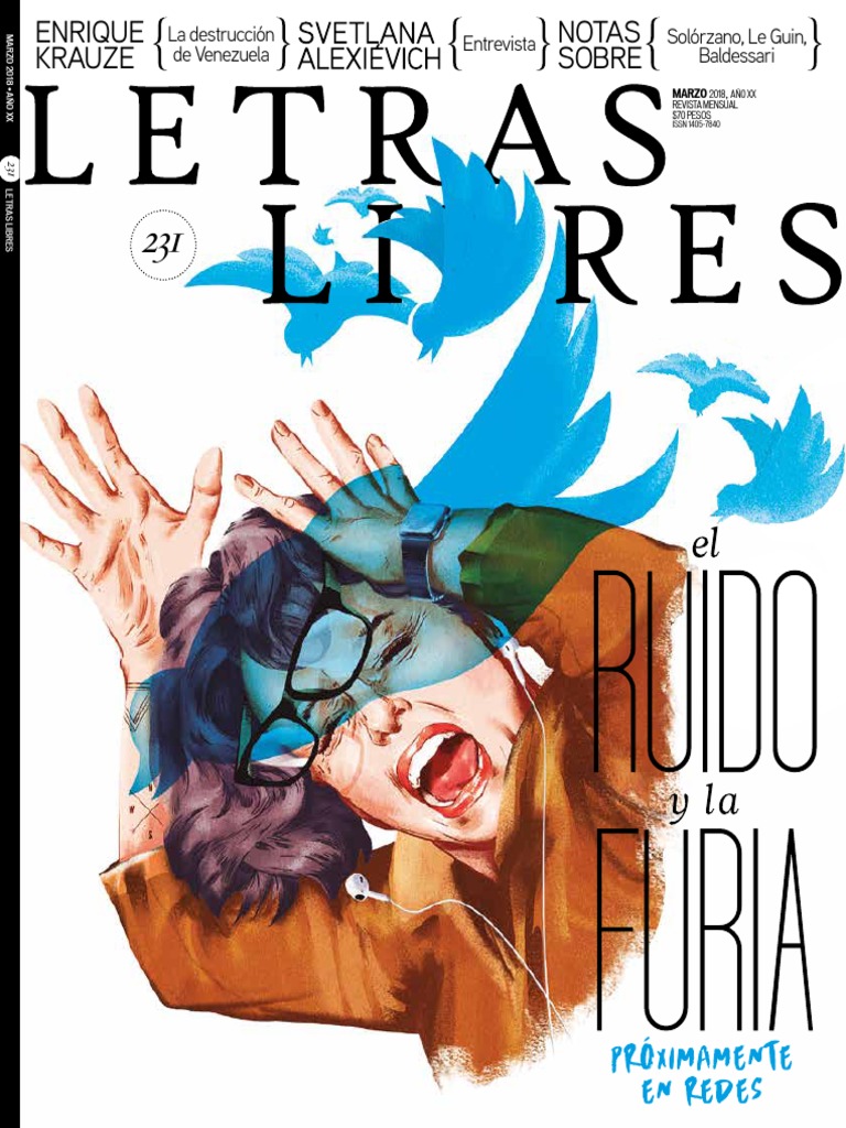 Portada e índice Letras Libres México / España, marzo 2018 | Literatura ...