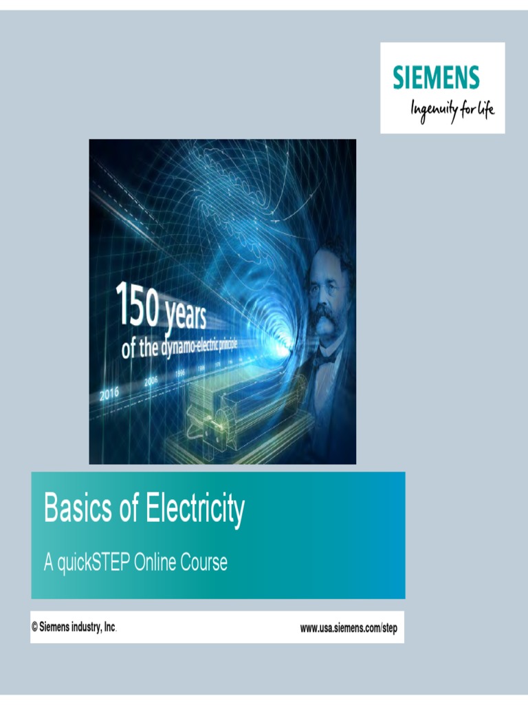 Basics of Electricity | PDF | Electrical Resistance And Conductance ...