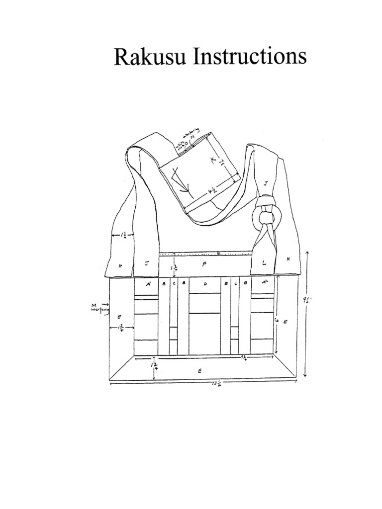 Making A Rakusu | Download Free PDF | Seam (Sewing) | Sewing