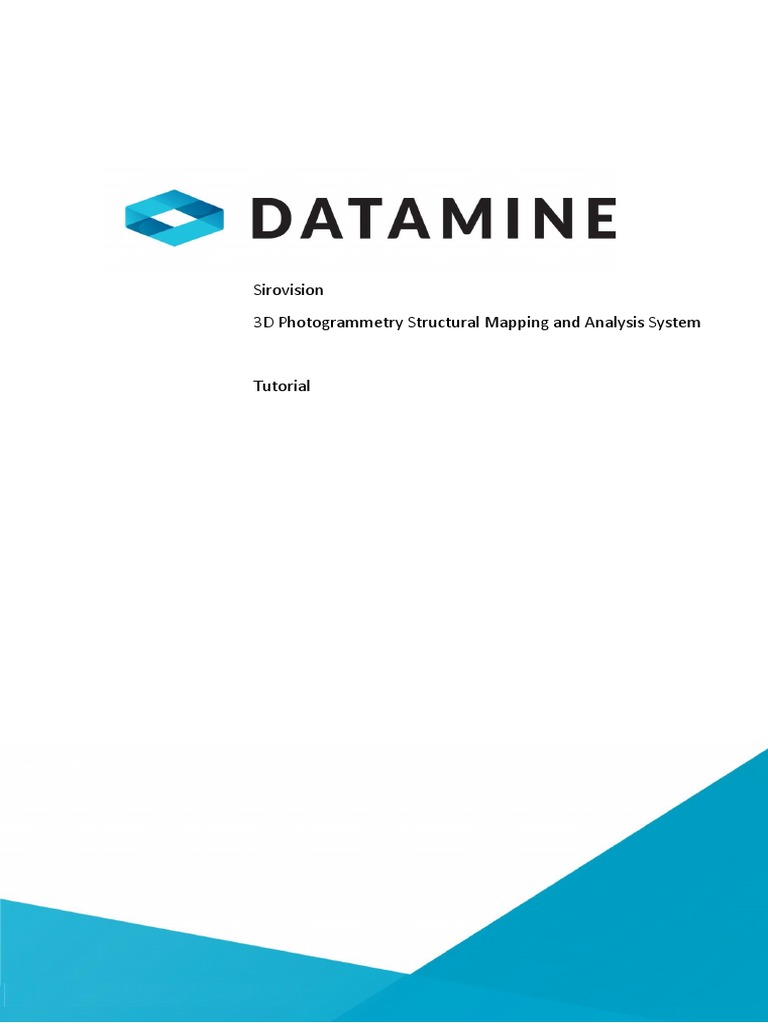 SIROVISION V5.2 3D Mapping Tutorial | PDF | Stereoscopy | Image Resolution
