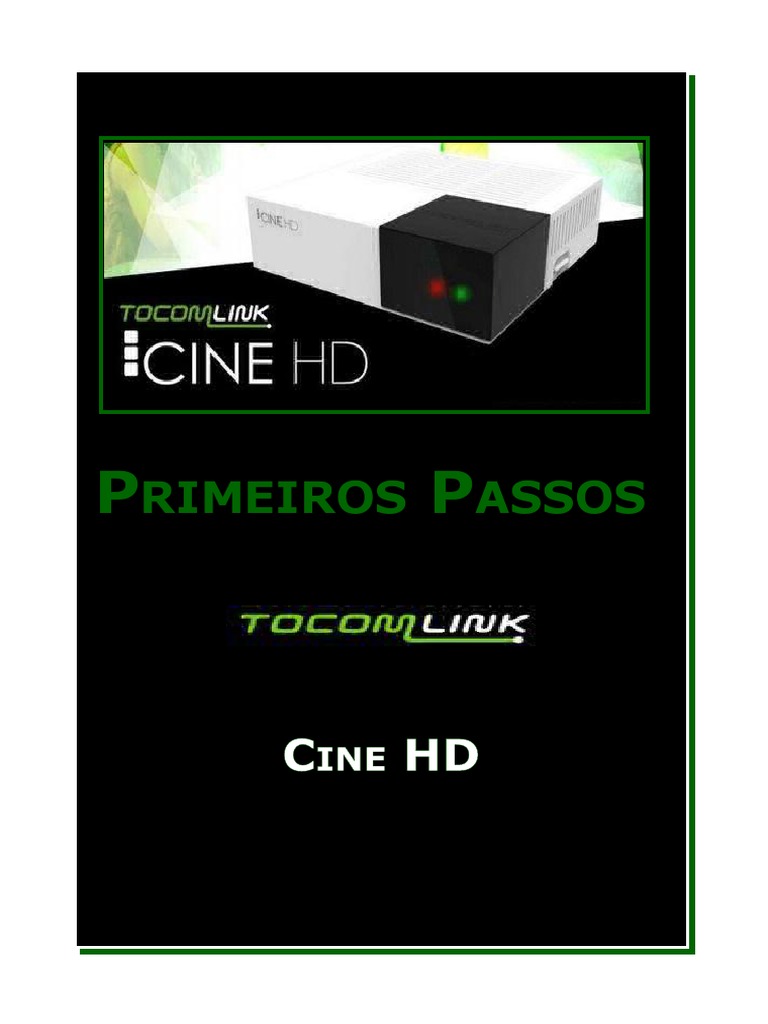 Guia de Configuração do Cine HD | PDF | Wi-Fi | Rede de computadores