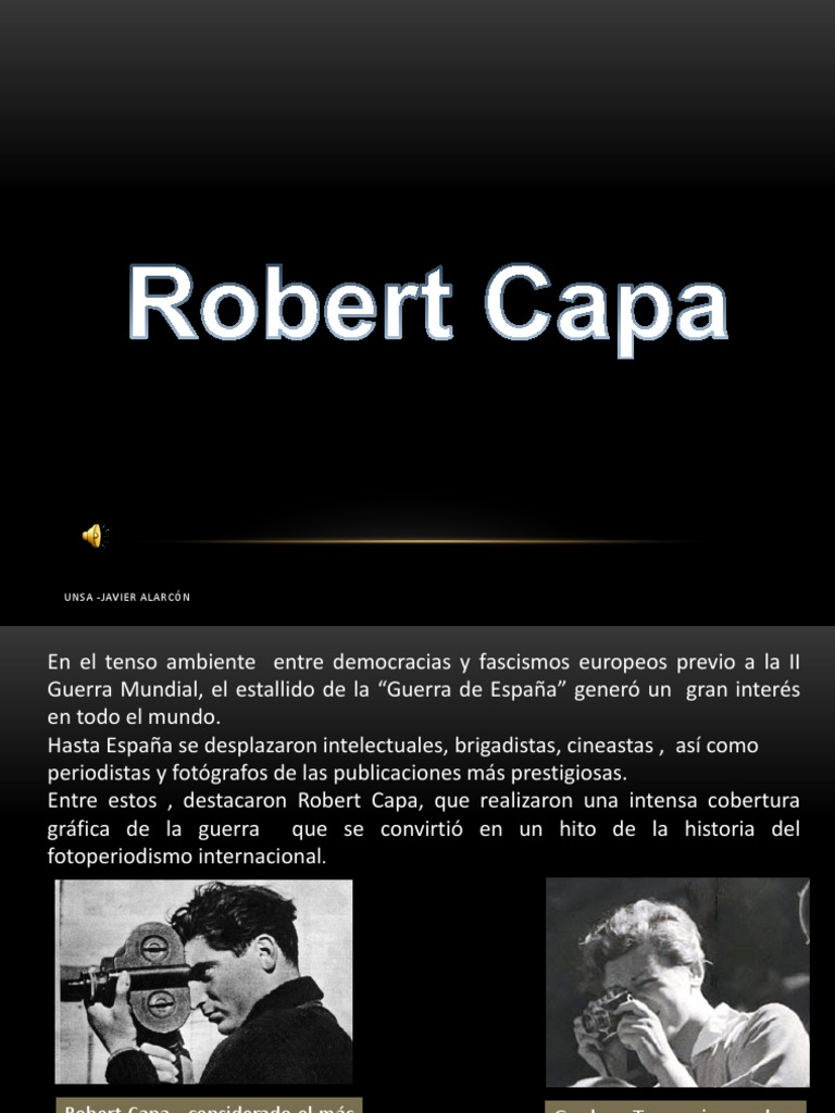 Robert Capa PDF | PDF | guerra civil Española | Conflictos