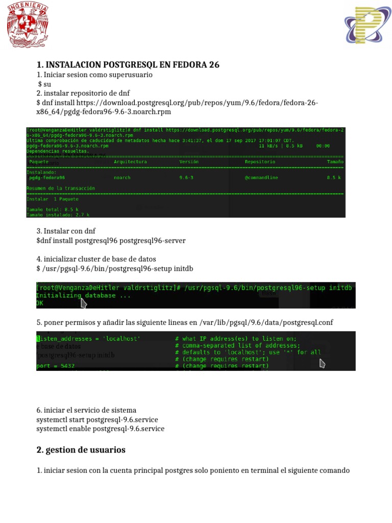 Manual Instalacion y Uso de Postgre | PDF | SQL | Tabla (base de datos)