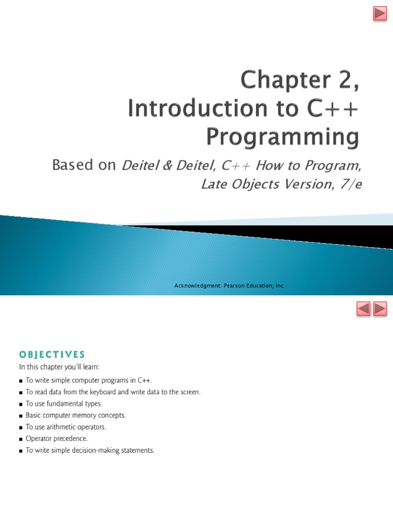 Based On: Deitel & Deitel, C++ How To Program, Late Objects Version, 7 ...
