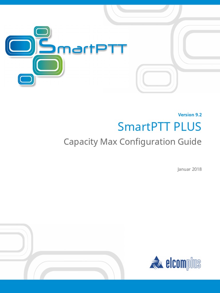 SmartPTT PLUS Capacity Max Configuration Guide | PDF | Port (Computer Networking) | Gateway ...