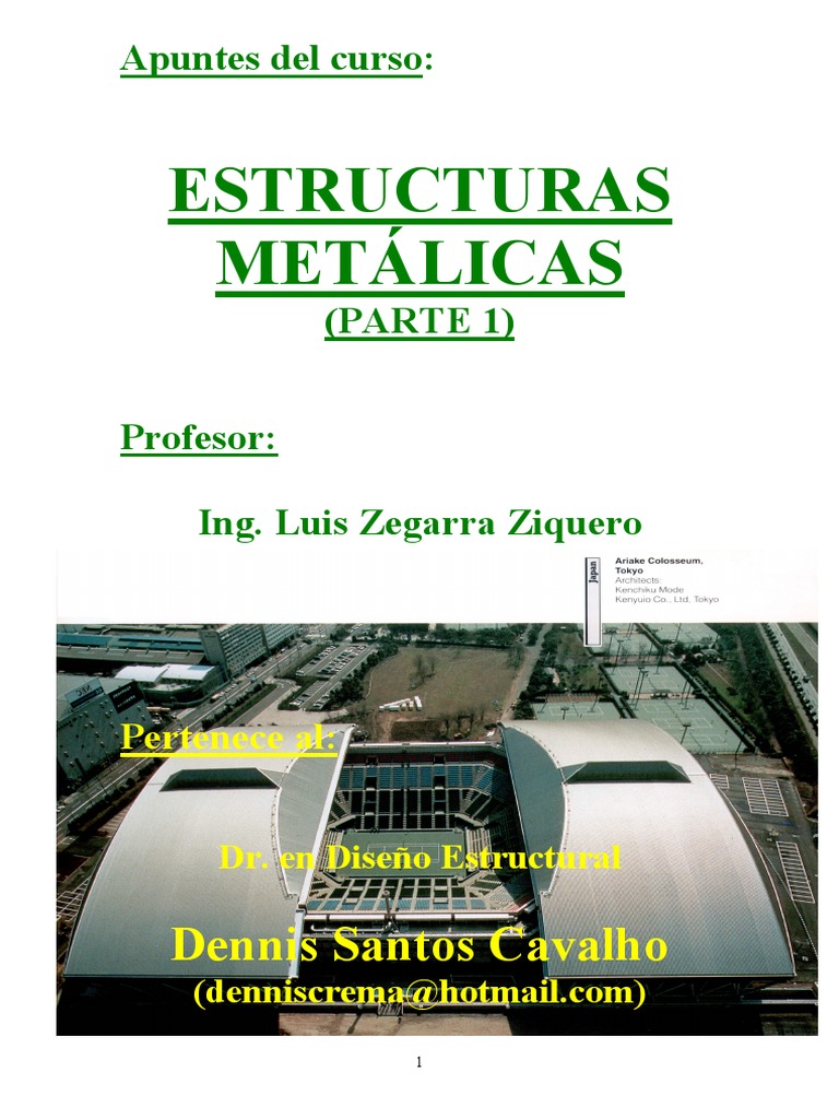 Apuntes Diseño en Acero | PDF