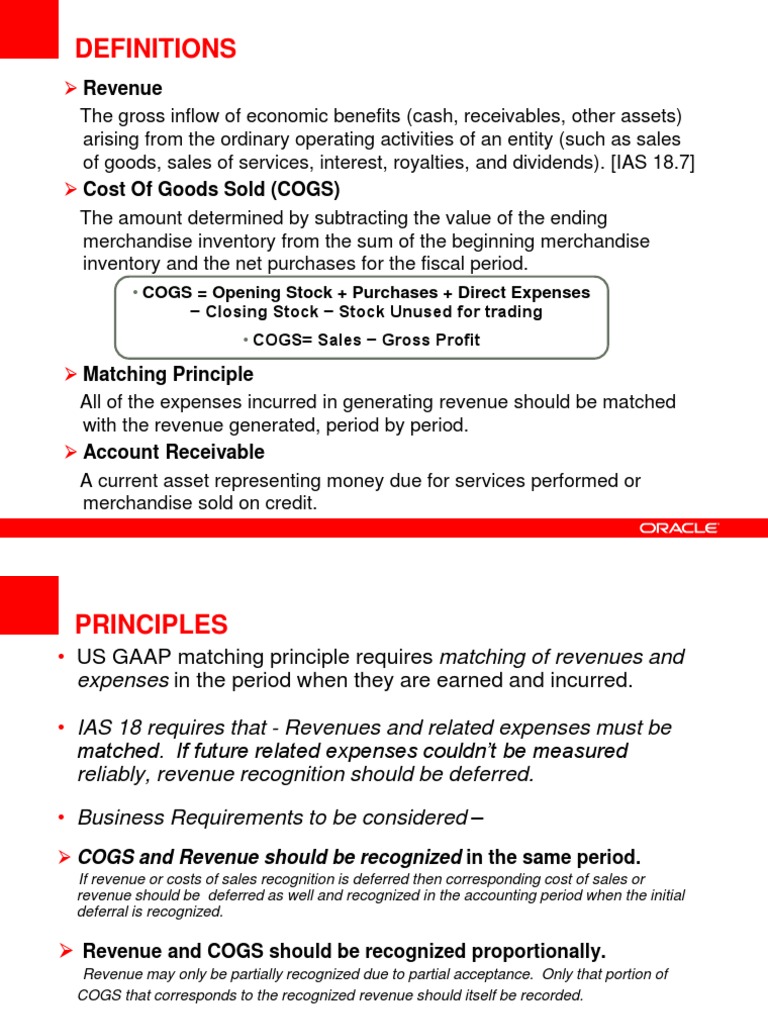 COGS Workflow and Troubleshooting | PDF | Revenue | Cost Of Goods Sold