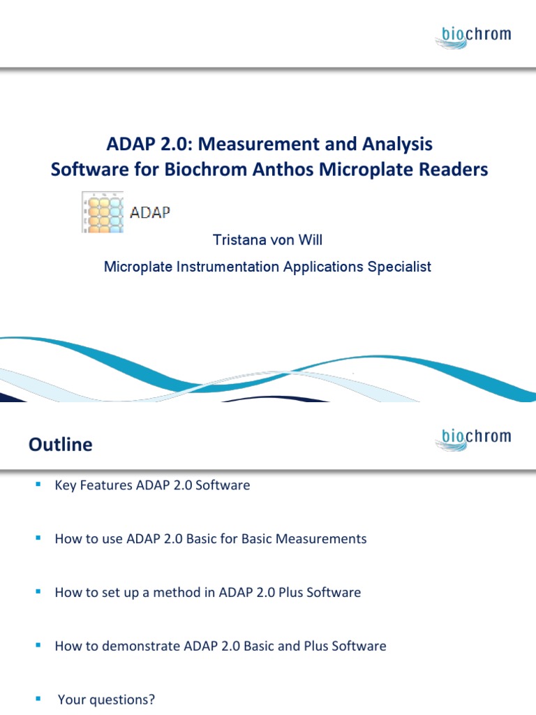ADAP 2.0 Software Overview and Features | PDF | Elisa | Assay