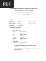 Contoh SOAP Kehamilan Trimester I, II, III | PDF