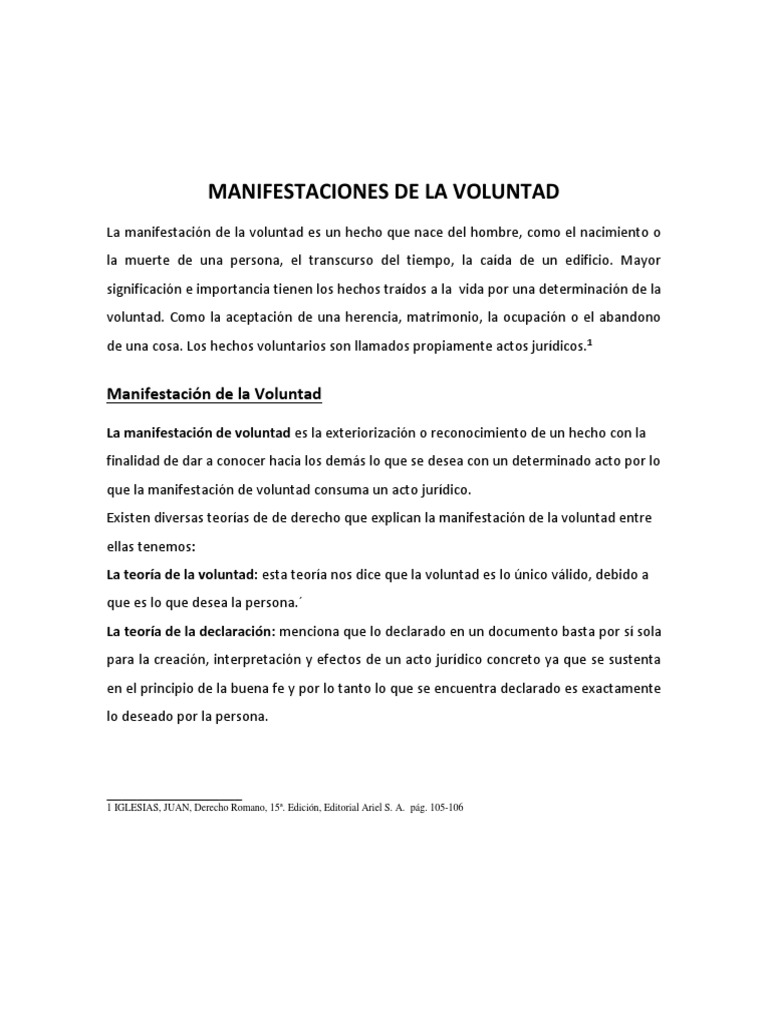 Manifestaciones de La Voluntad (1)