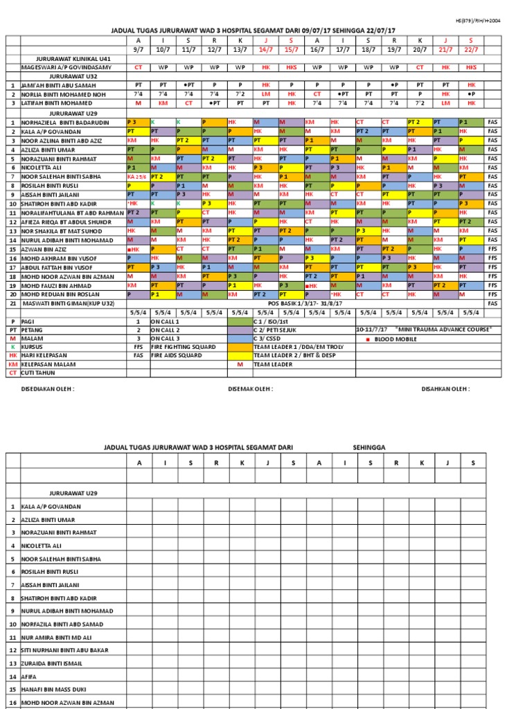 Roster Mac W3 1 | Download Free PDF | Spreadsheet Software | Office Suites