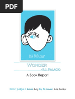 WONDER by R.J. Palacio Reading Group Questions | PDF