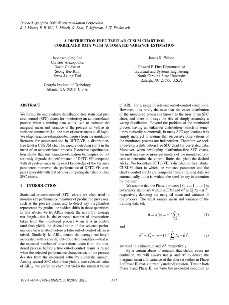 Proceedings of The 2008 Winter Simulation Conference S. J. Mason, R. R ...