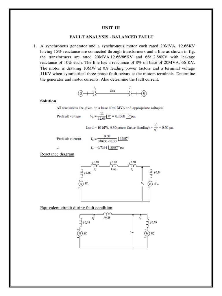 Unit Psa | PDF | Transformer | Electrical Impedance