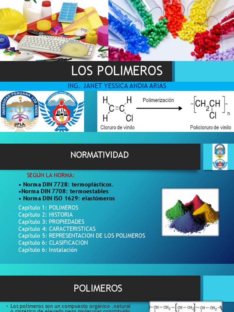 Estructura y Clasificación de Polímeros | PDF | Polímeros | Polietileno