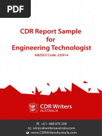 CDR Report Sample For Structural Engineers | PDF | Engineering | Civil Engineering