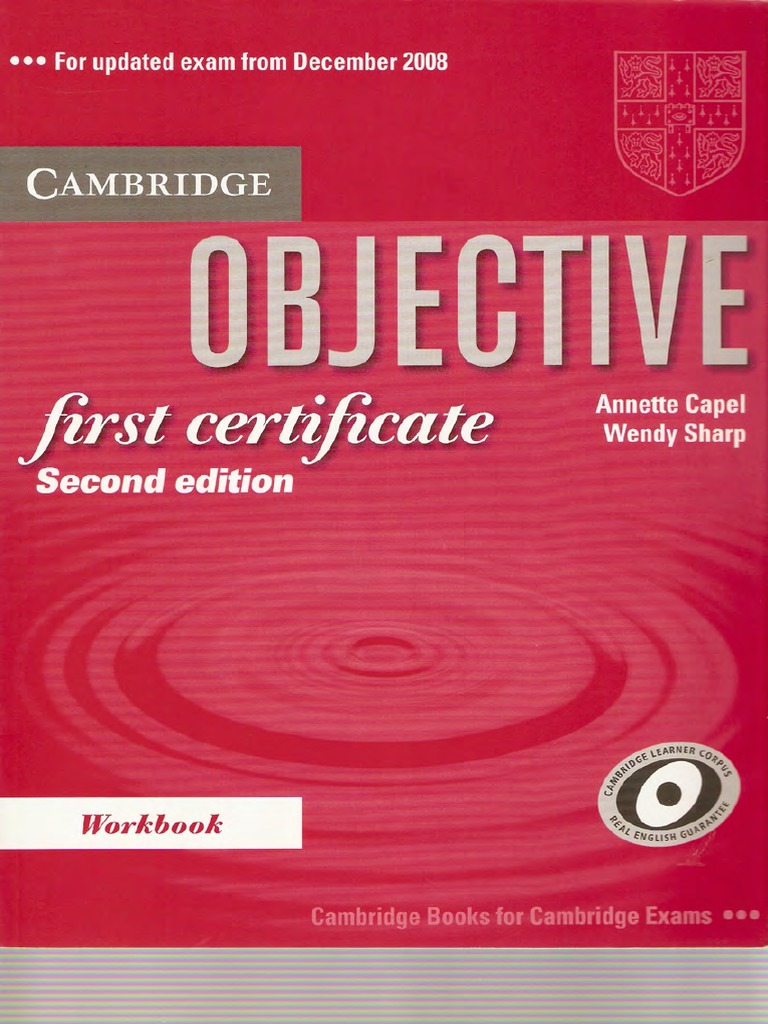 Objective First Certificate Workbook | PDF