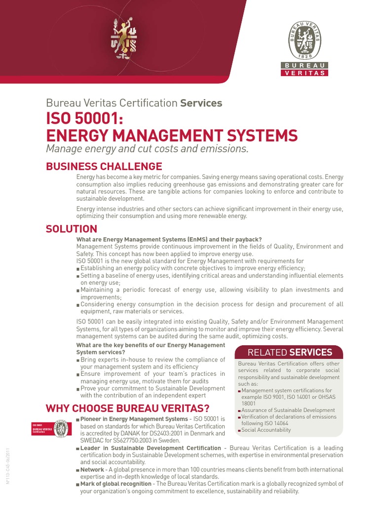 Iso 50001 | PDF | Energy Management | Audit