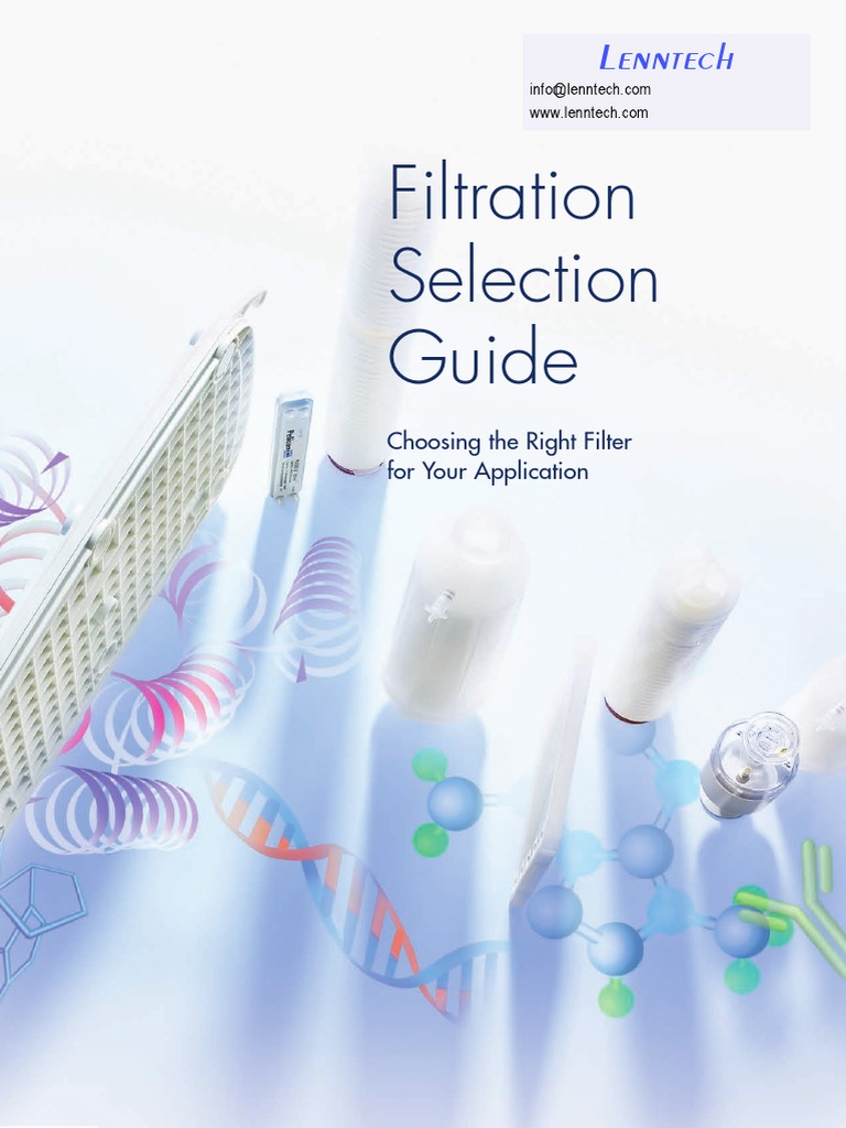 Millipore Filtration Selection Guide L | PDF | Filtration | Membrane