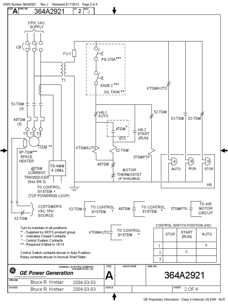 Turning Gear Motor | PDF | General Electric | Company Information