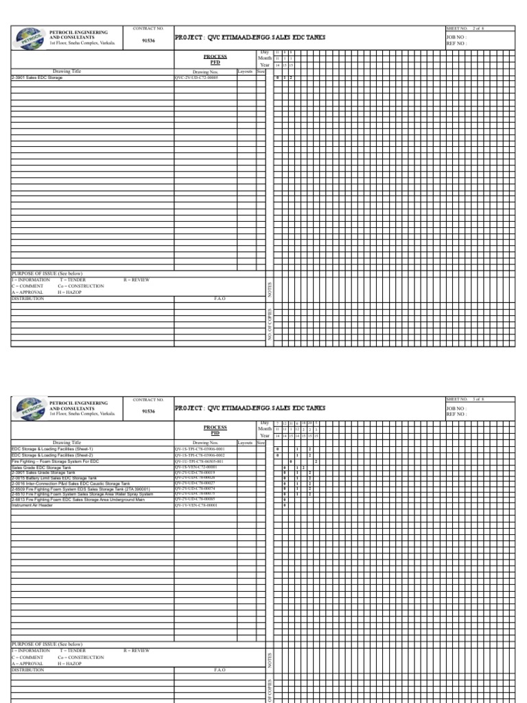 DWG Register | PDF | Building Engineering | Engineering