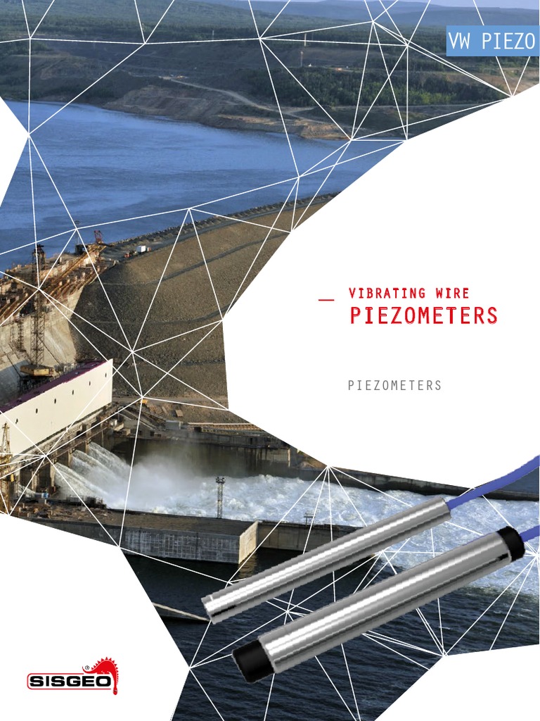 VW PIEZO en 03 Vibrating Wire Piezometer | Pressure Measurement ...