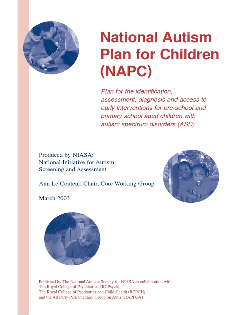 National Autism Plan For Children Full Report | PDF | Autism Spectrum ...