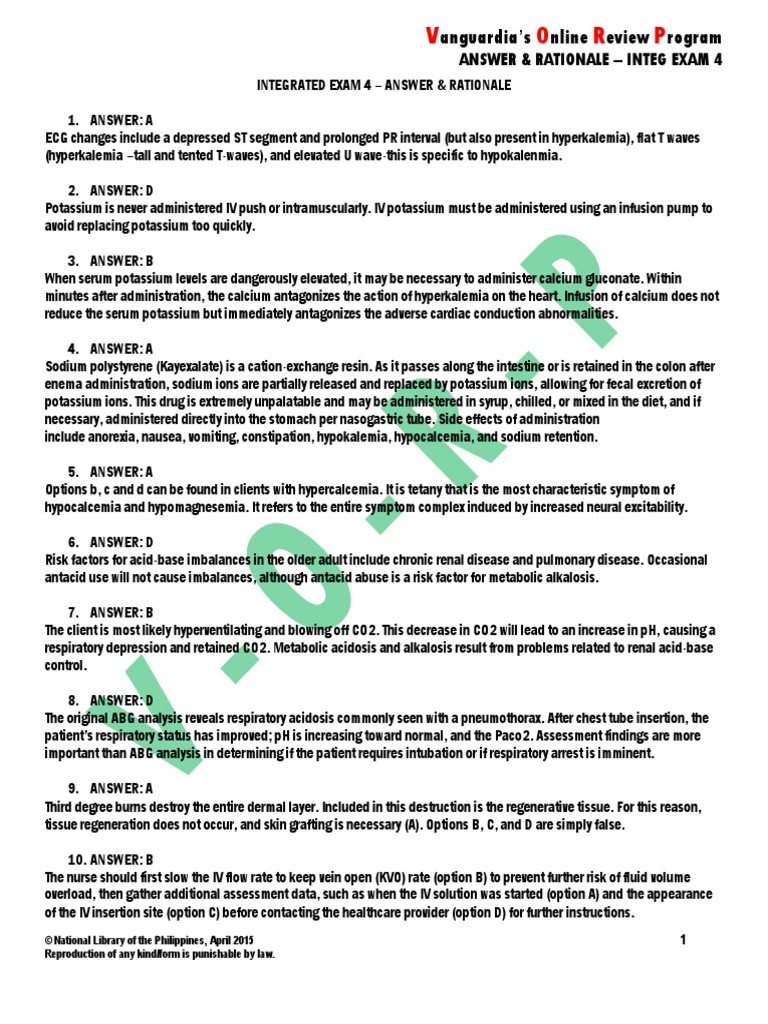 Integ 4 Answer PDF | PDF | Hyperthyroidism | Breast Cancer