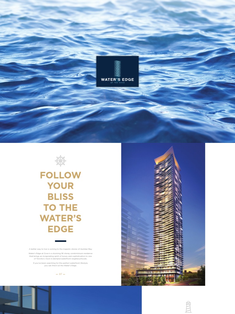 Water's Edge Brochure | PDF | Kitchen | Cabinetry